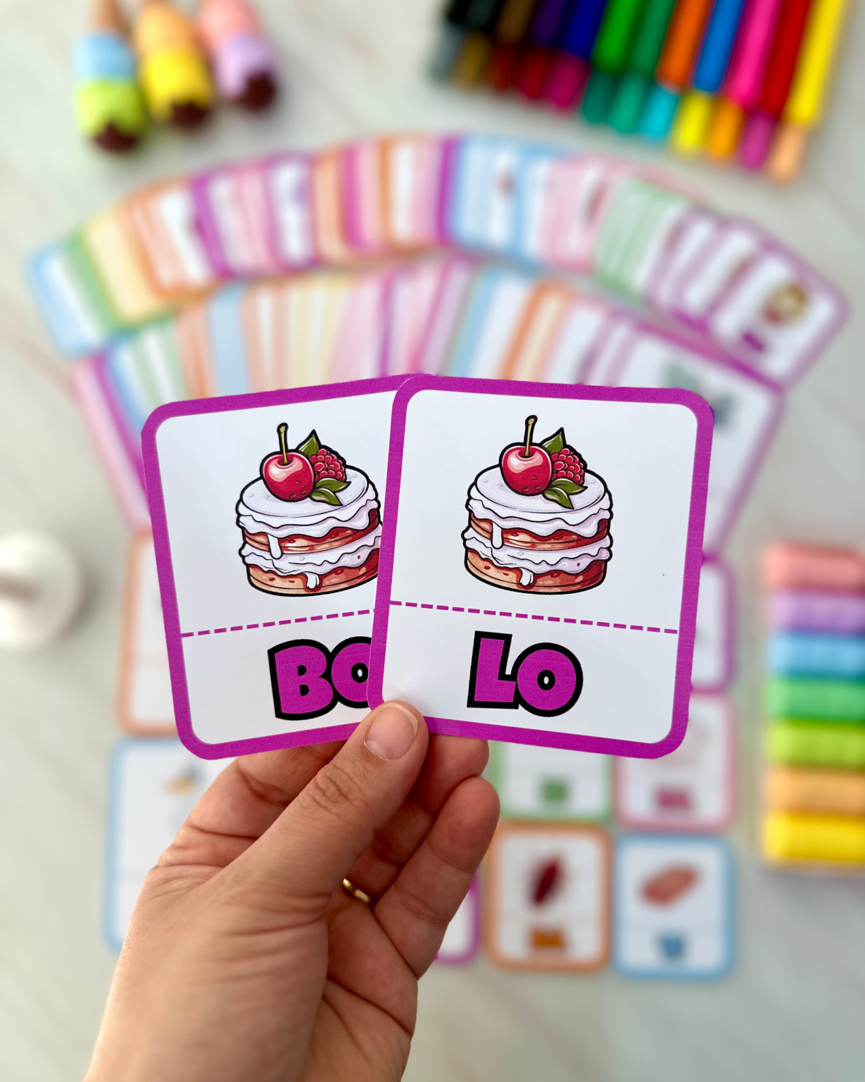 JOGO DA MEMÓRIA DAS SÍLABAS – Todos Podem Aprender – Recursos ...