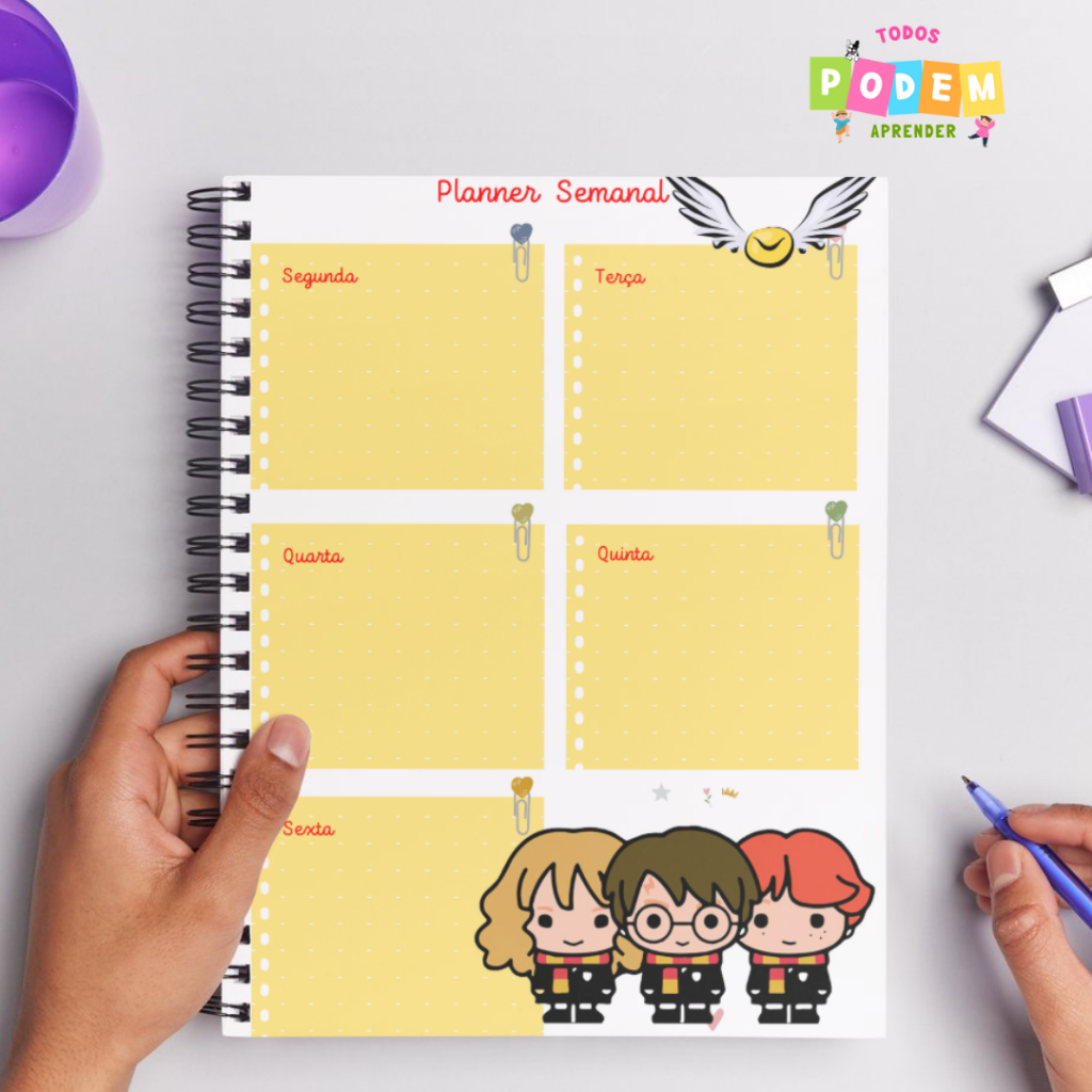 PLANNER DA PROFESSORA 2025- HARRY POTTER – Todos Podem Aprender ...