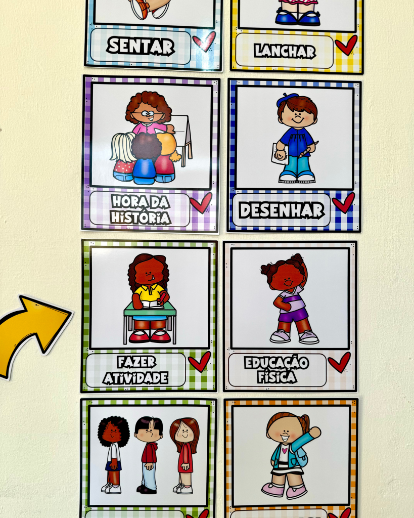 PAINEL MINHA ROTINA – Todos Podem Aprender – Recursos Pedagógicos ...
